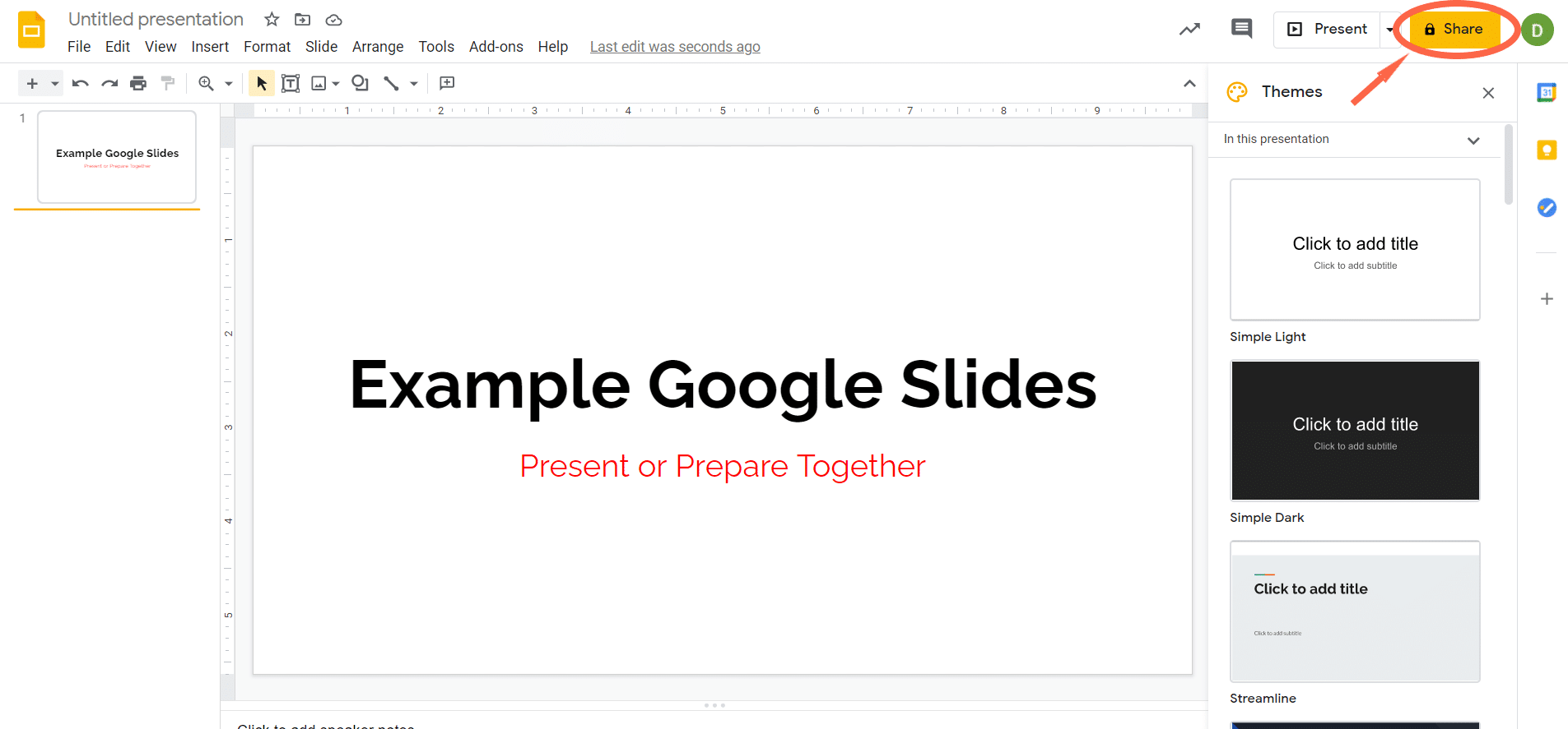 Share a Google Document, Sheet, or Slide on the Go - Circl.es