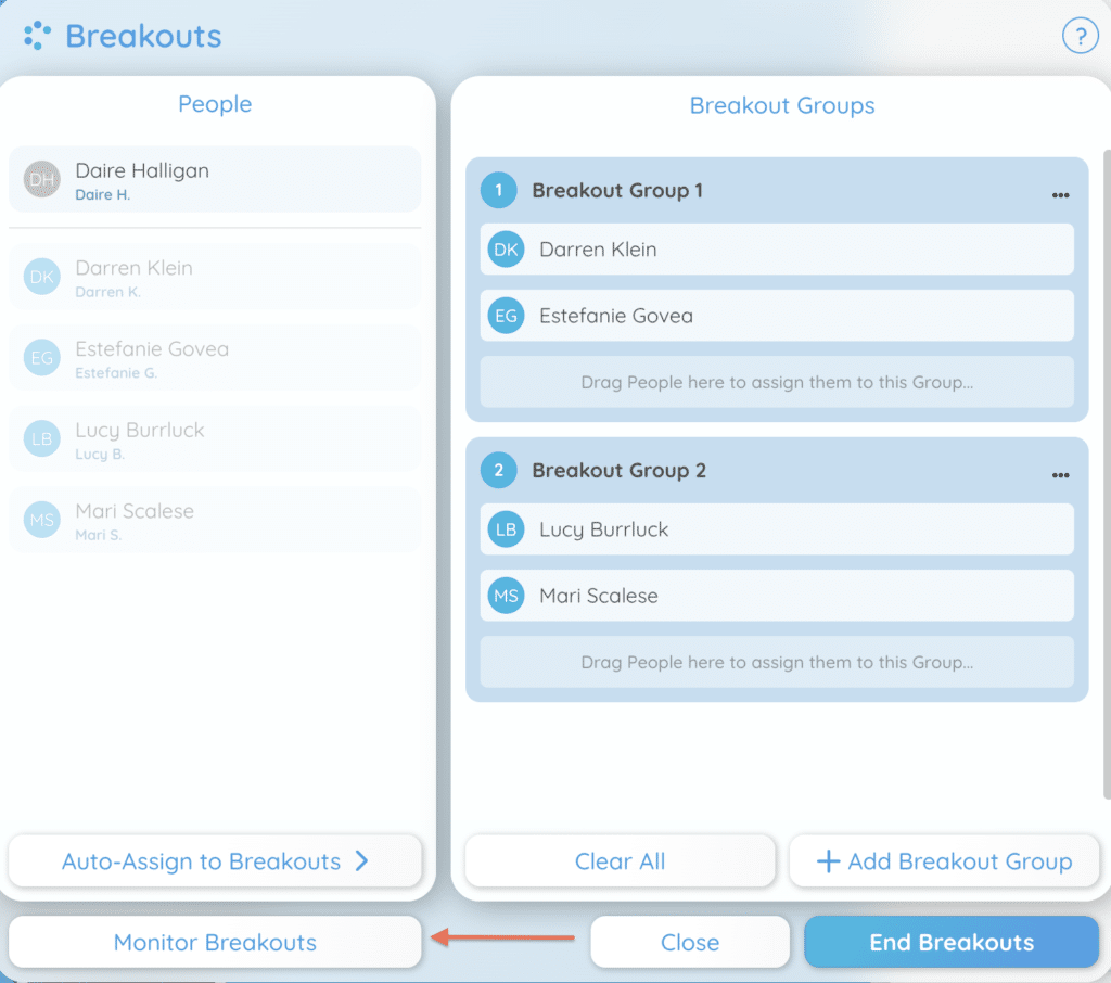 How to Monitor Breakouts in Progress - Circl.es