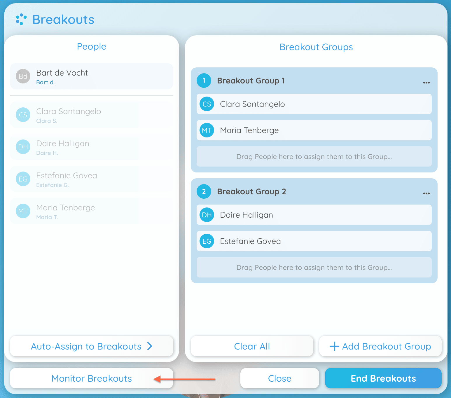 How to Monitor Breakouts in Progress - Circl.es