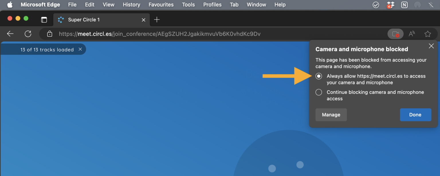 How to Allow Camera and Microphone Permissions in Microsoft Edge - Circl.es