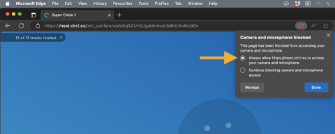 How to Allow Camera and Microphone Permissions in Microsoft Edge - Circl.es