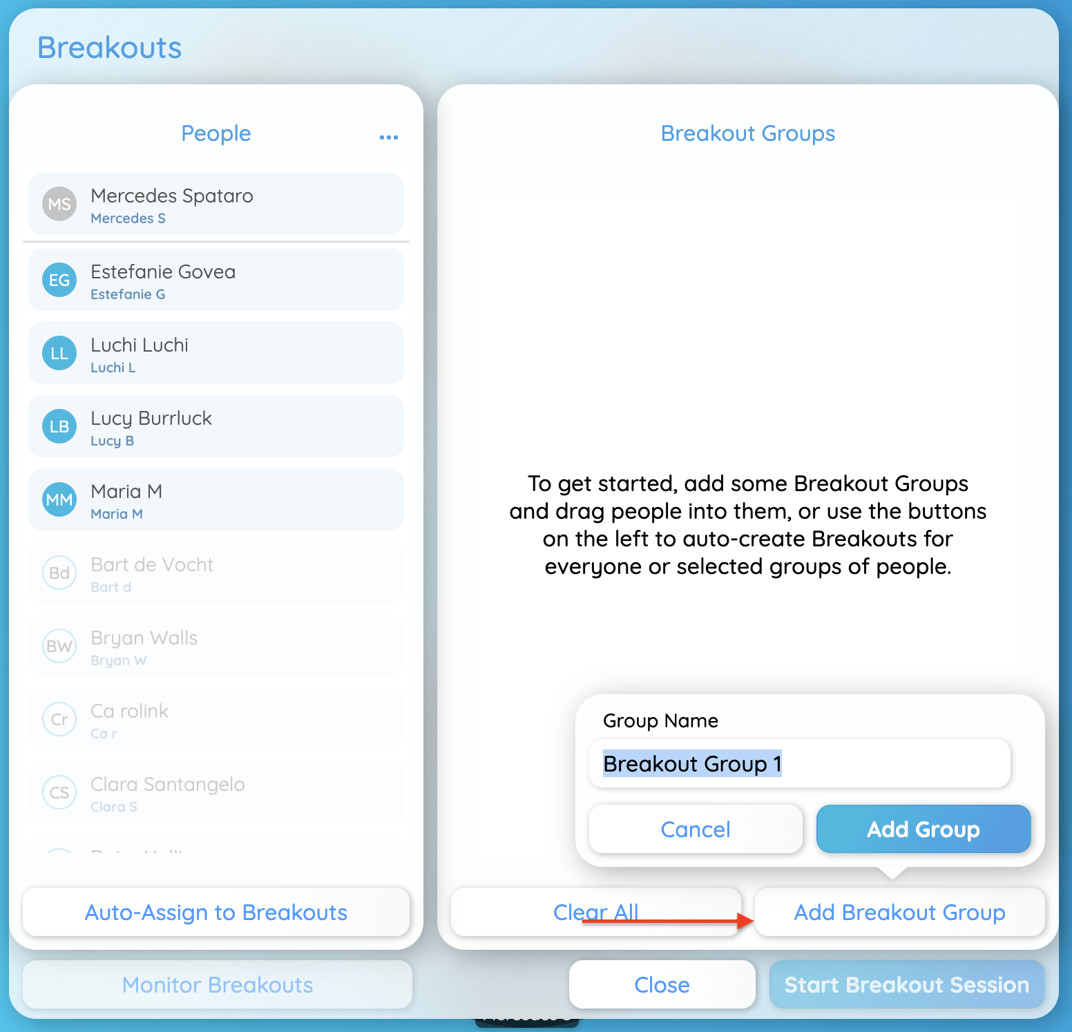 How to Create, Launch and End Breakout Groups - Circl.es