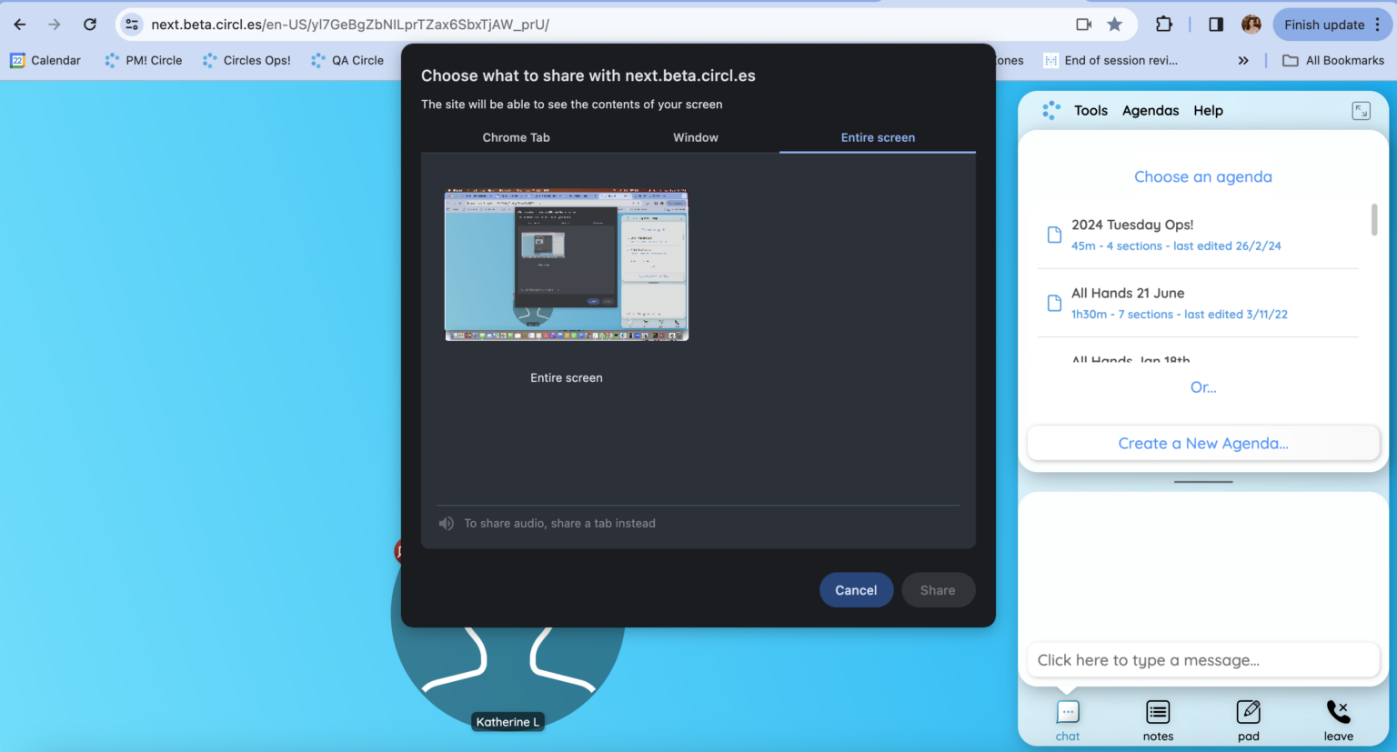 How to Share Your Screen - Circl.es